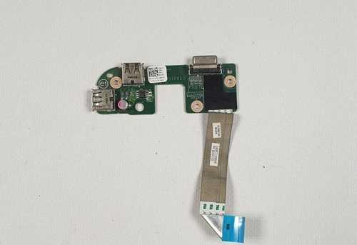 Плата USB VGA ноутбука Dell Inspiron N7010 P08E
