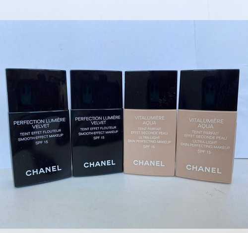 Тональный крем chanel vitalumiere aqua и velvet