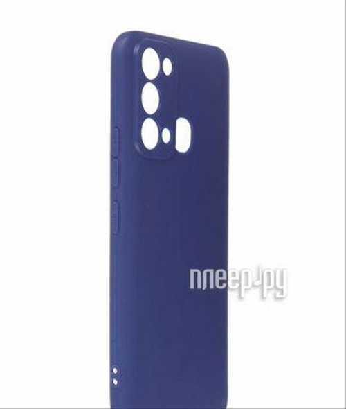 Чехол DF для Itel Vision 3 Silicone Blue itCase-06
