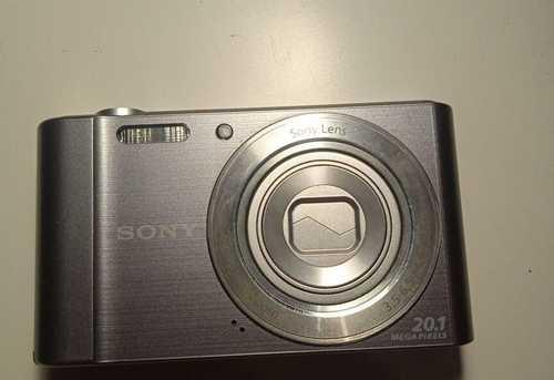 Компактный фотоаппарат sony cyber shot w810