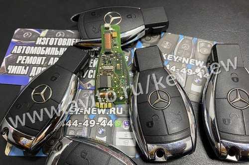 Ключ Mercedes W221 keyless go оригинал