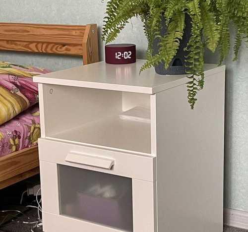 Тумба прикроватная IKEA белая
