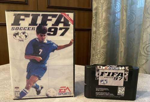 Fifa 97 Sega картридж стародел биг бокс