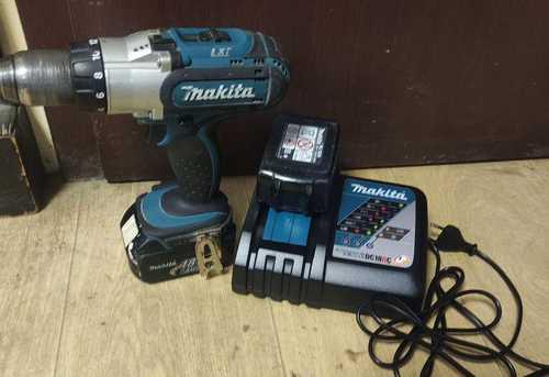 Аккумуляторная дрель шуруповерт makita ddf451