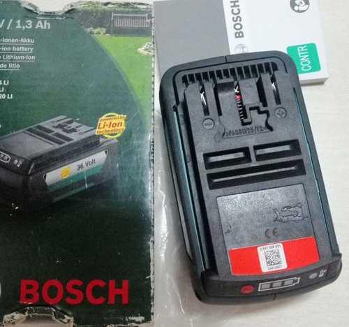 Аккумулятор bosch, 36V 1,3 Ah, Li-Ion