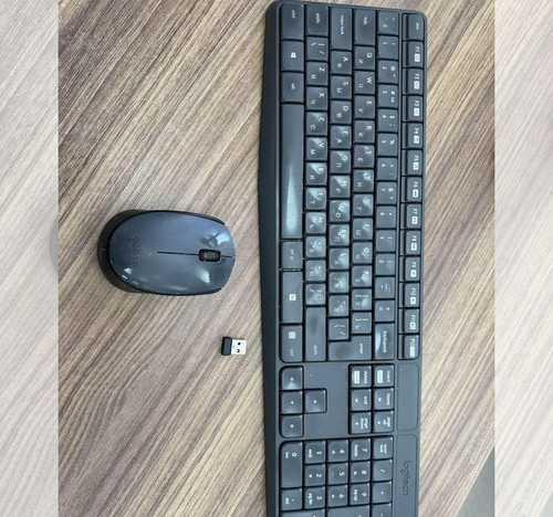 Беспроводная клавиатура мышь logitech