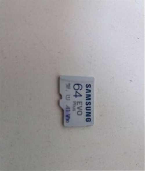 Flash-накопители Samsung evo 64