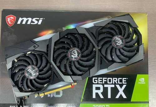 2080Ti 11Gb Msi Gamingx Trio