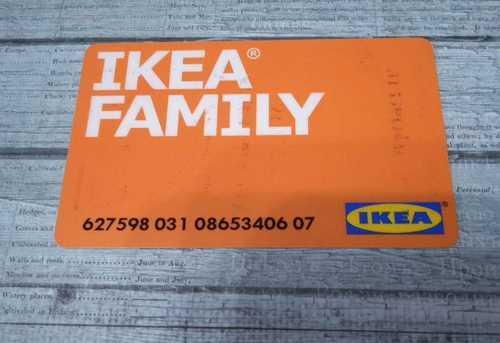 Пластиковая карта IKEA