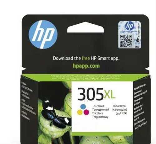 HP 305XL многоцветный. Новый. Оригинал