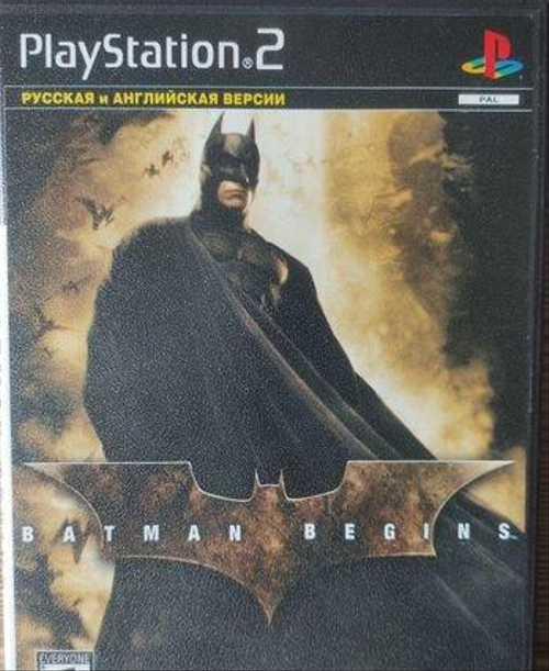 Диски PS2 (PlayStation 2) Batman Begins