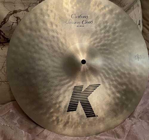 Тарелка zildjian k custom session crash 16