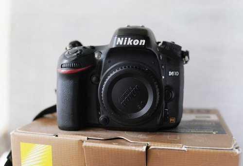 Nikon d610 body Новый затвор