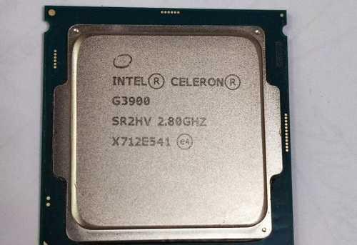 Процессор Intel Celeron G3900 LGA 1151, 2 x 2800