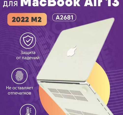 Чехол для MaBook Air 13 (2022) M2 А2681