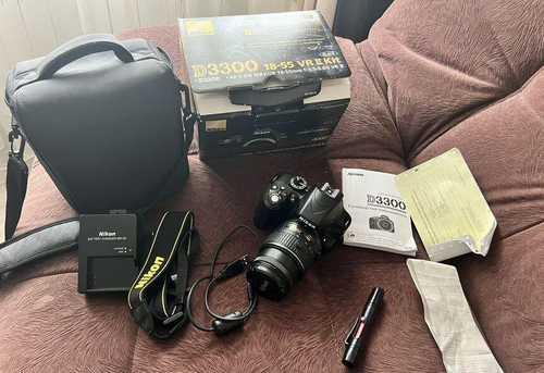 Nicon D3300 зеркальный фотоаппарат