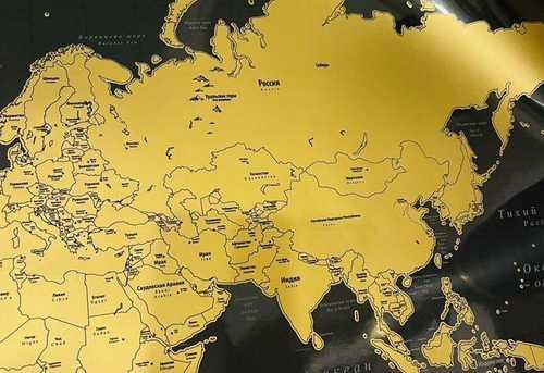 Карта мира скретч