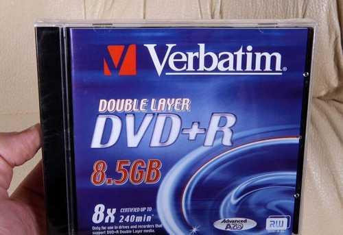 Диск DVD+R Double Layer Advanced AZO 8.5GB 240Min