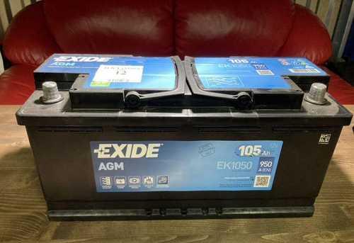 Аккумулятор автомобильный Exide ek1050 105ah
