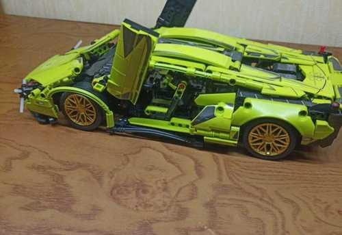 Lego Technic Lamborghini sain аналог собранная