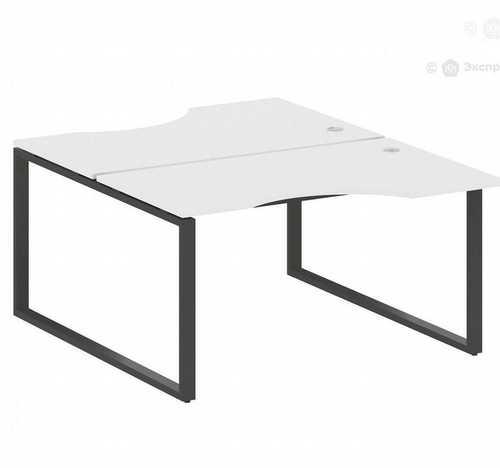 Стол-бенч двойной криволинейный Metal system style бо.рас-са-2.2