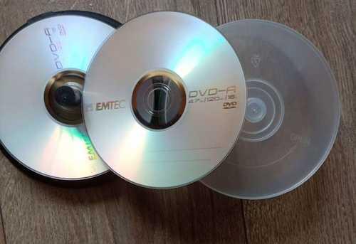 Диск DVD-R emtec, 15 шт