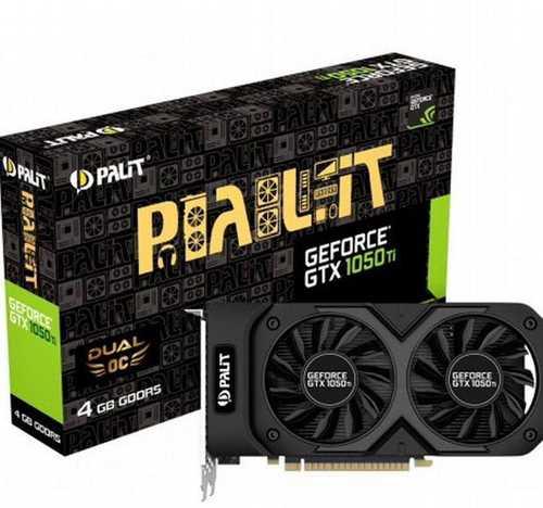 Видеокарта gtx 1050 ti palit dual oc