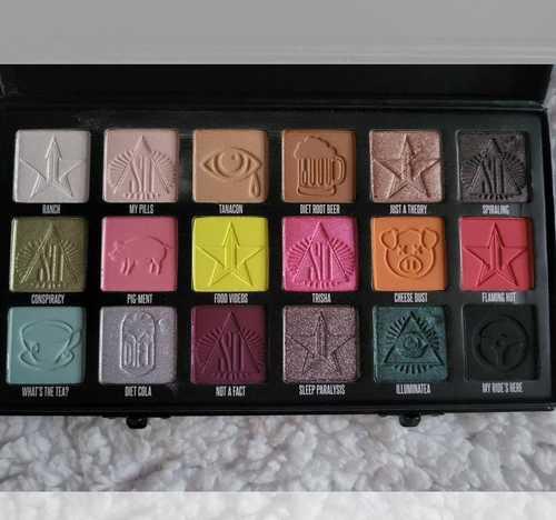 Тени для век Jeffree Star cosmetics Conspiracy pal