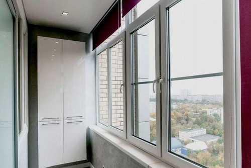 Остекление балконов / окна пвх