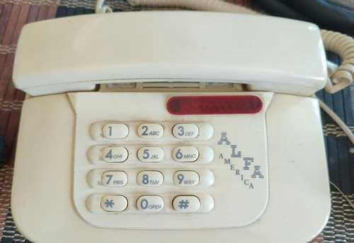 Телефон аон с определителем номера Alfa America