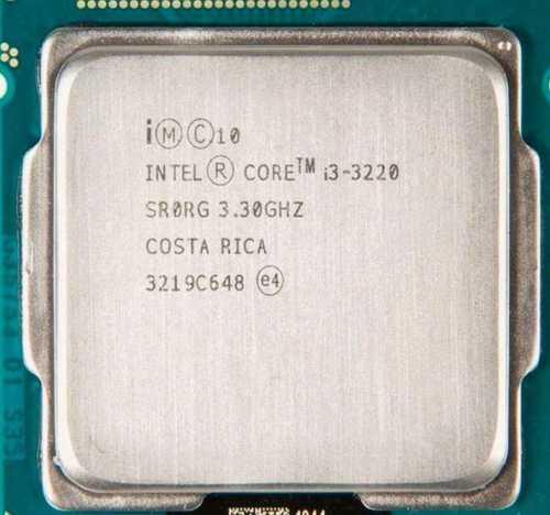 Процессор i3 3220 3.30GHz LGA1155