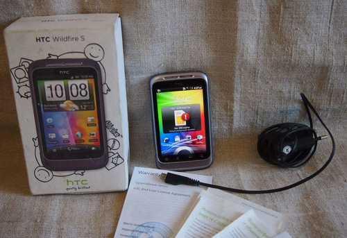 HTC Wildfire S, 512 МБ