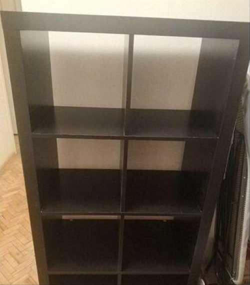 Стеллаж IKEA каллакс черный