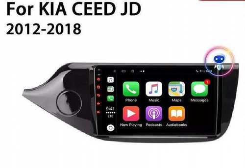 Магнитола Android Андроид Kia Ceed JD