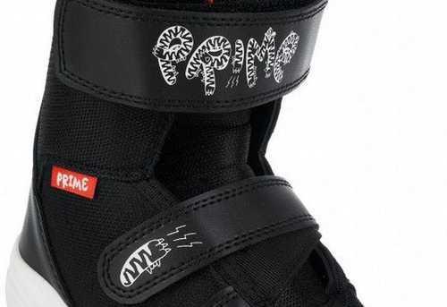 Ботинки сноубордические Prime Play Velcro Black