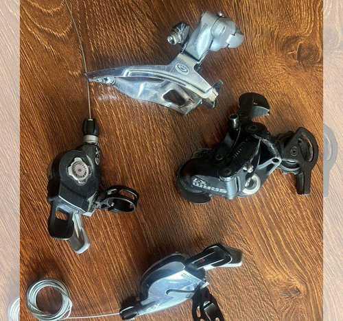 Переключатель скорстсей, sram x-7, x-9, deore xt