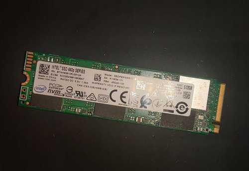 Память М2 512 гб Intel 660p Series nvme