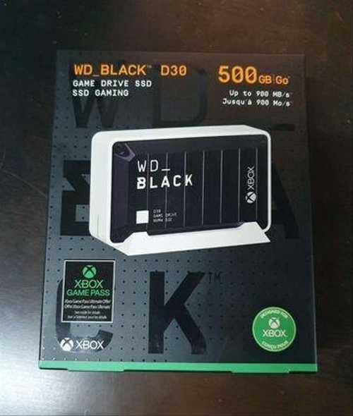 WD black D30 Game Drive NVMe SSD (500gb)