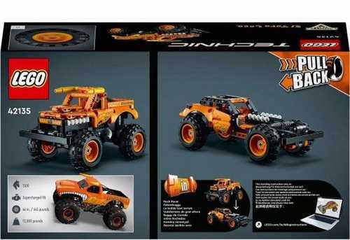 Конструктор lego Technic 42135 Monster Jam El Toro