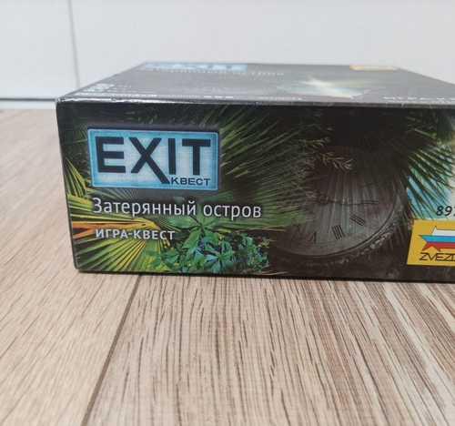 Настольная игра exit Затерянный остров