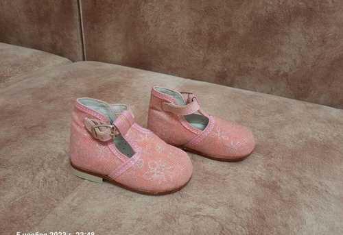 Детская обувь для девочек 18 19 размер