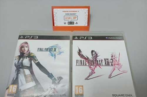 Final Fantasy xiii + Final Fantasy xiii-2 PS3 диск