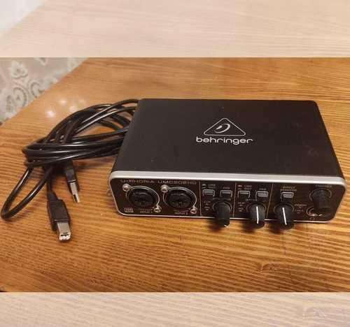 Звуковая карта usb behringer umc202hd