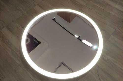 Люстра LED кольцевая с зеркалом 90W 900мм