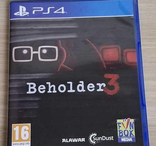Диск Beholder 3 PS4