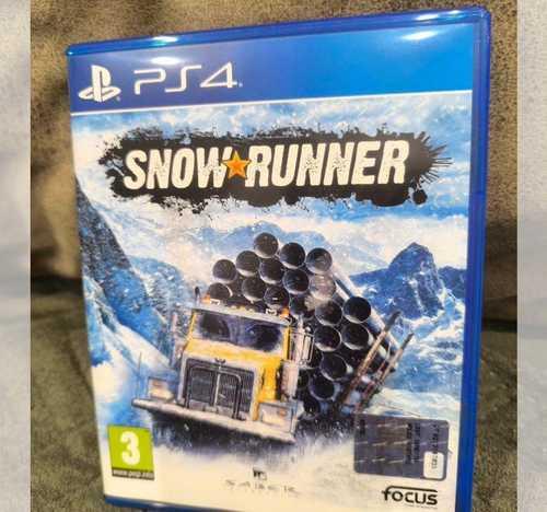 Диски на ps4 snow runner