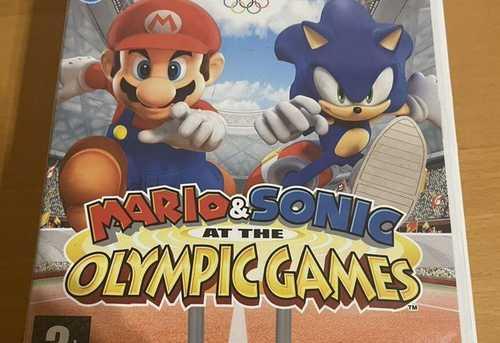 Игра nintendo wii mario sonic olympic games