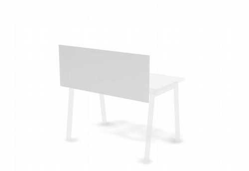 Экран выше уровня стола 118x1,6x47,5 (белый)