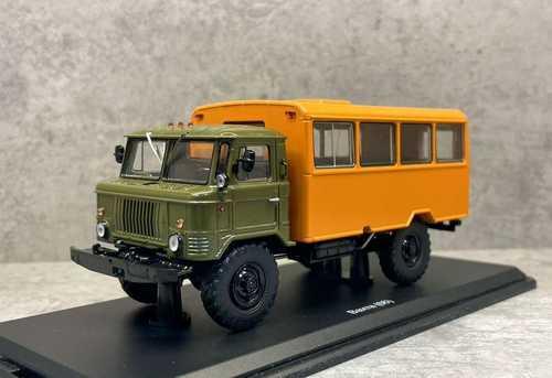 Редкая коллекционная модель Газ-66 Вахта SSM 1:43