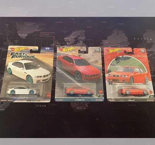 Hot wheels premium BMW m5 m3